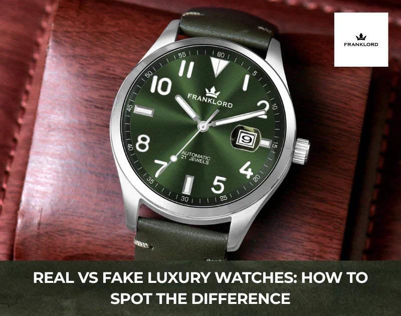 Real vs Fake Luxury Watches: How To Spot The Difference – Franklord Watches